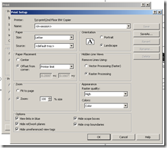 Revitize - Another Revit Blog: Print Window in Revit and other print issues